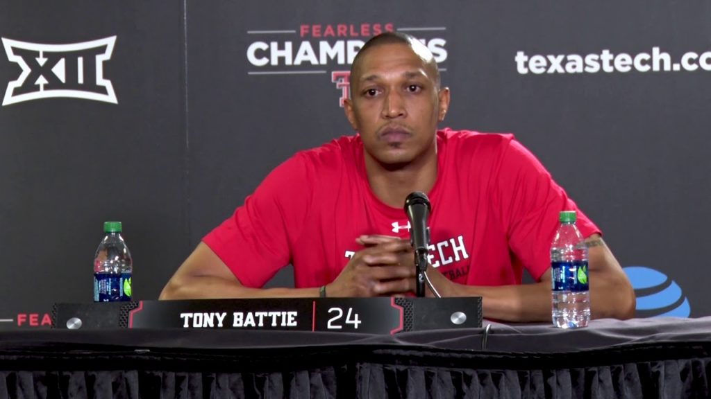 Texas Tech Basketball Legends- Tony Battie - Guns Up Nation